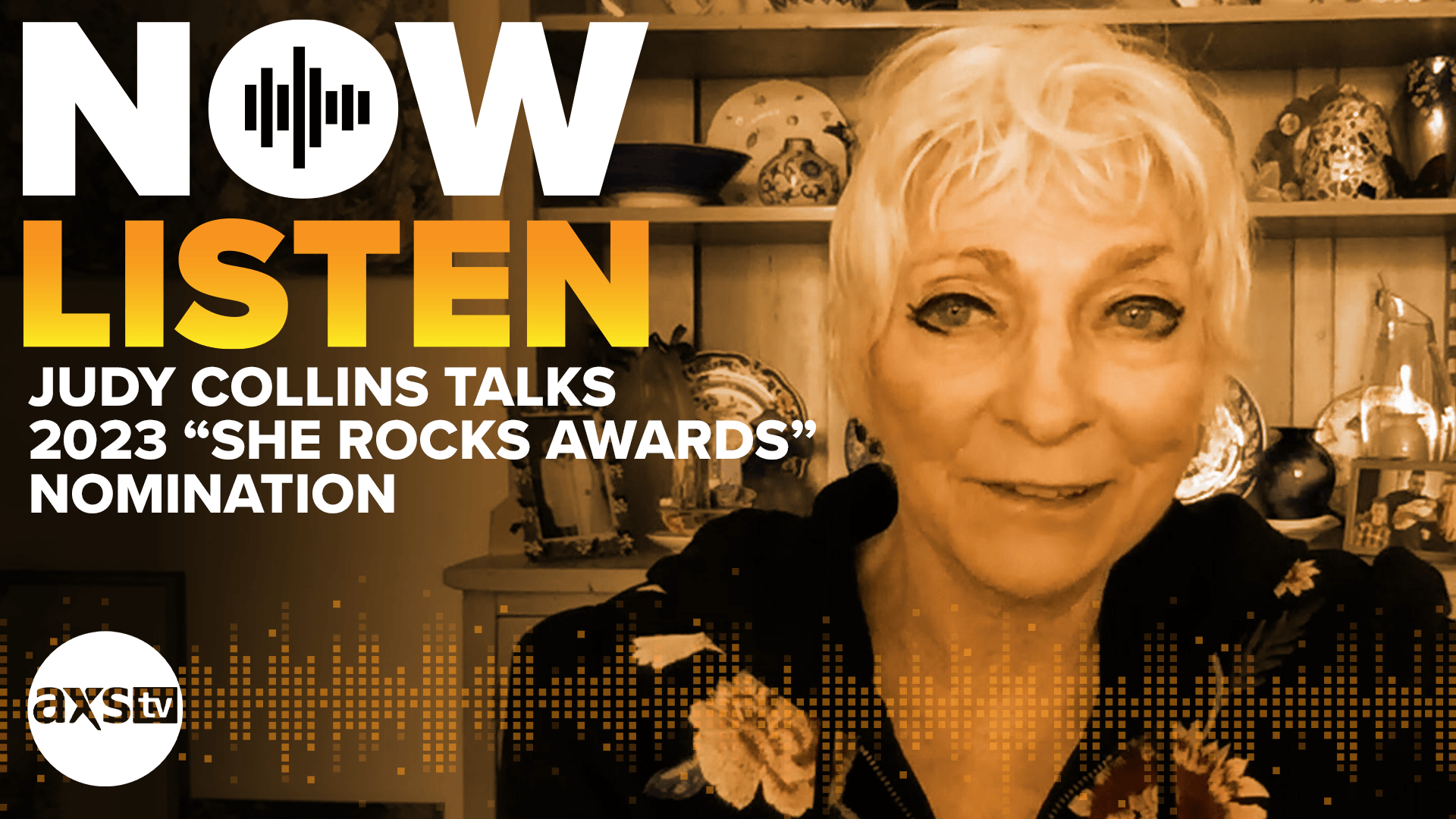 Judy Collins Talks She Rocks Award Nom | Now Listen - AXS TV Judy Collins Talks She Rocks Award Nom | Now Listen - AXS TV
